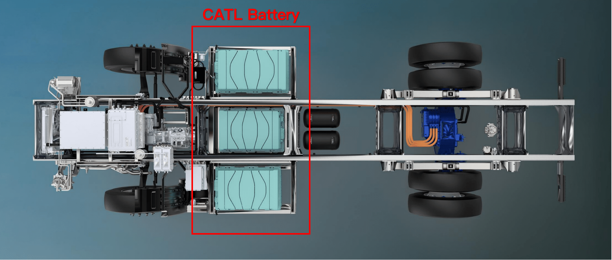 18T Electric Truck Sanitation Vehicle Chassis | OEM Manufacturer