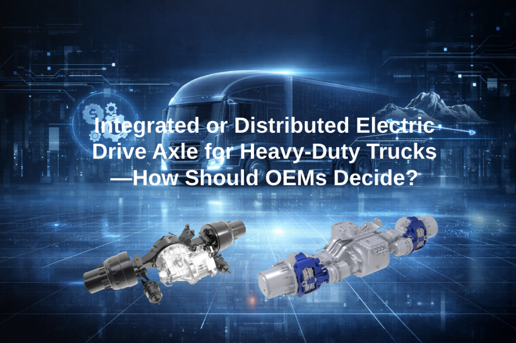 Electric Drive Axle for Heavy-Duty Trucks: How to Choose